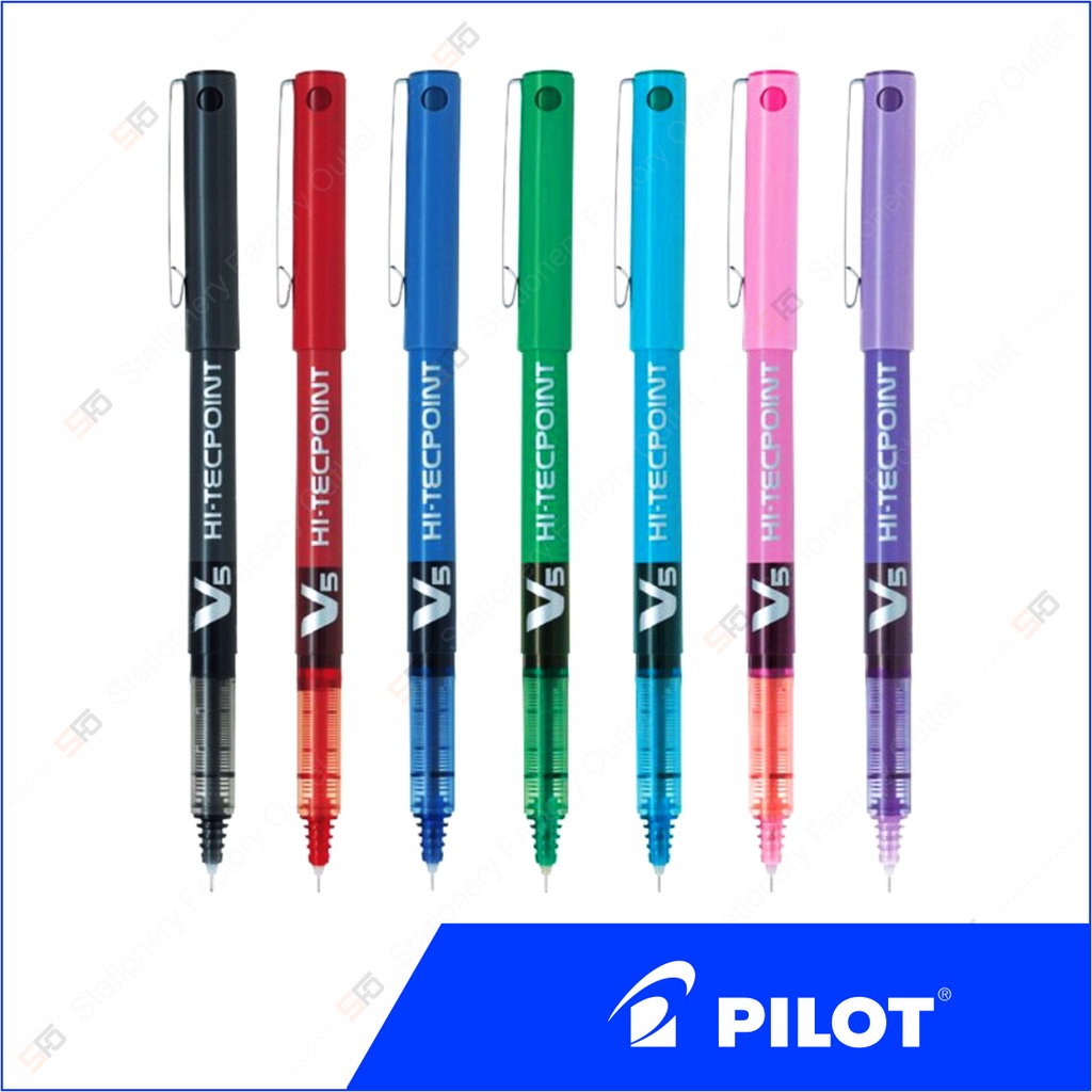 Jual Pen Pilot Hi-Tecpoint V5 - 0.5 mm | Shopee Indonesia