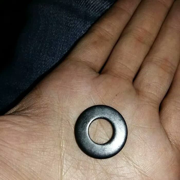 Jual Ring plat baja m10 ring baut hitam 10 mm ring 10 washer plate flat ...