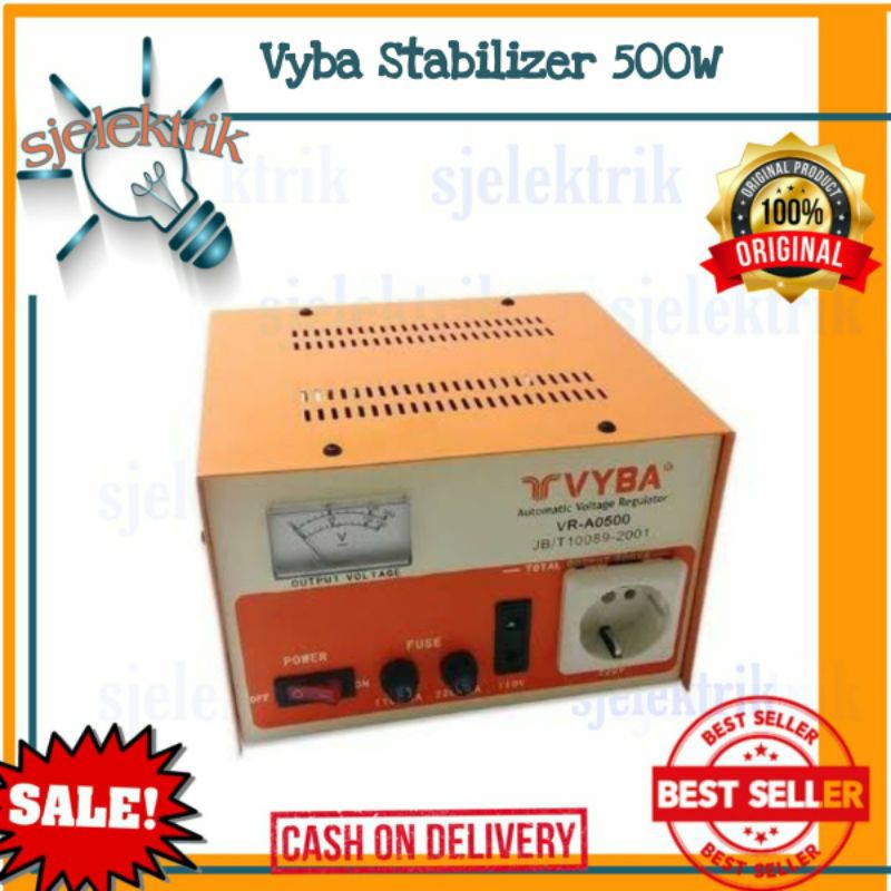Jual Stabilizer Listrik 500 Watt - 1000 Watt / Stavol svc Vyba | Shopee ...