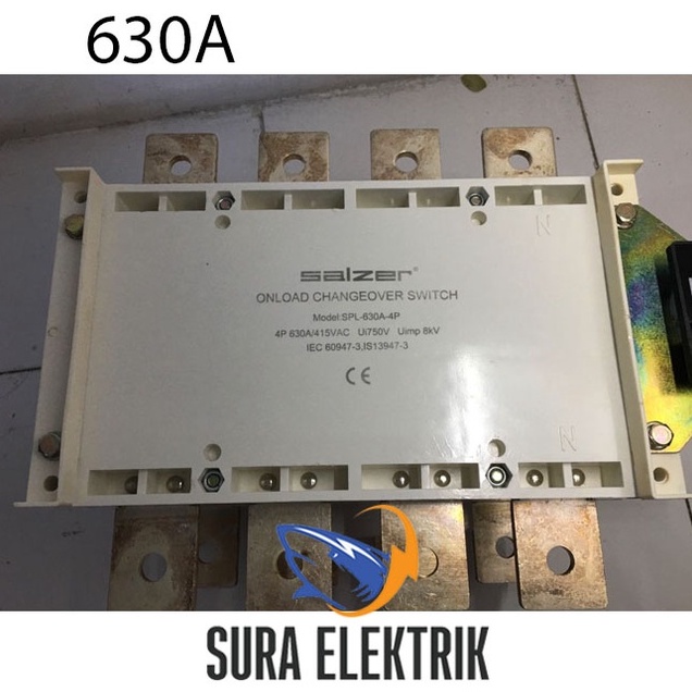 Jual COS/Change Over Switch/Ohm Saklar Salzer 4P 630A (I-0-II) | Shopee Indonesia