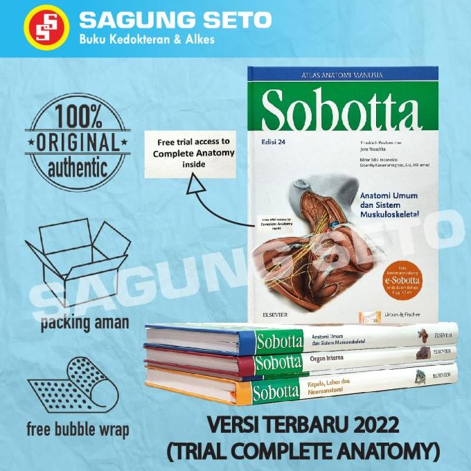 Jual SOBOTTA ATLAS ANATOMI MANUSIA 4 VOL-SET EDISI 24 BAHASA INDONESIA ...
