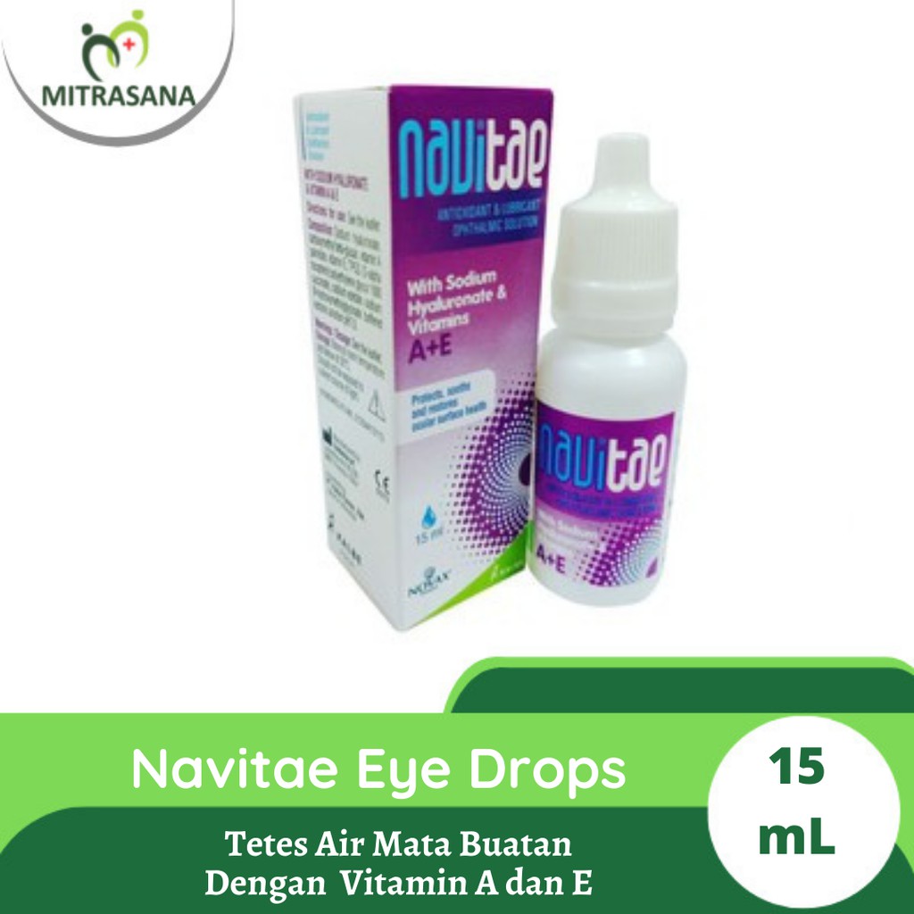 Jual Navitae 15 mL Tetes Mata Bervitamin A E | Shopee Indonesia