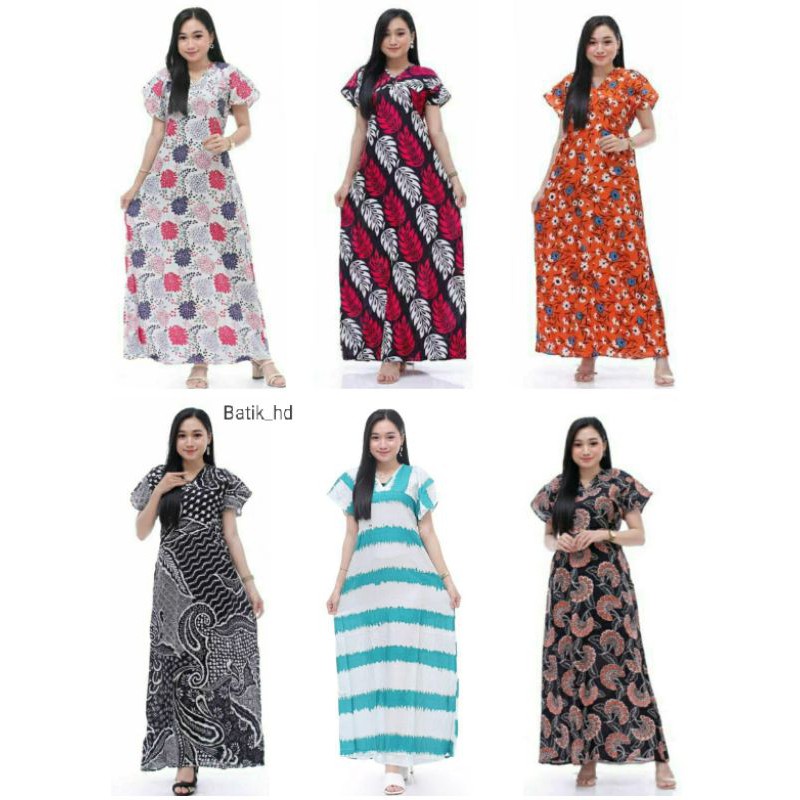 Jual Daster - Daster lengan pendek - Daster Panjang - Busui Ibu Hamil ...