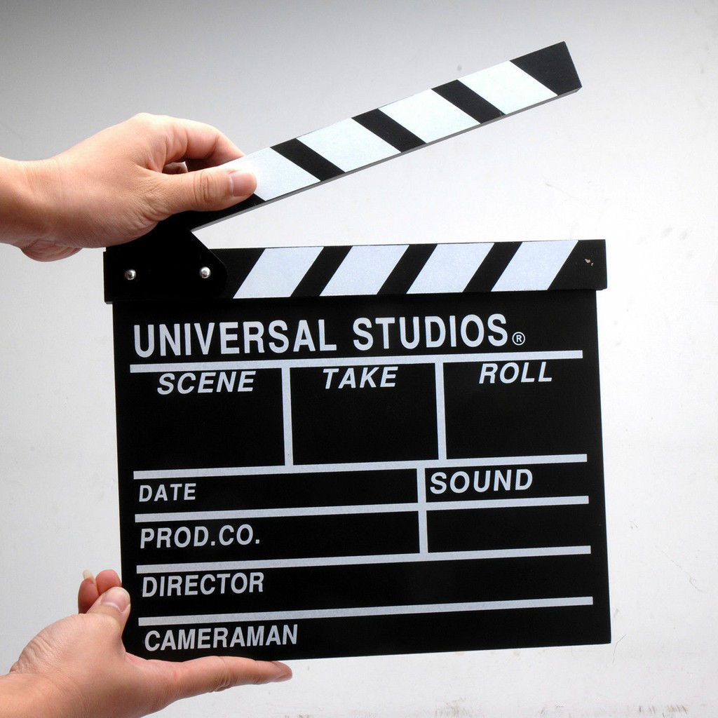 Jual Clapper Board Movie Slate Papan Take Action Shooting | Shopee ...