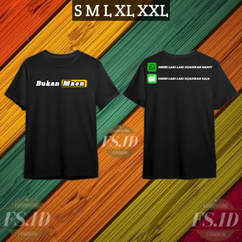 Jual kaos kata kata bukan maen open bo michat/wa | Shopee Indonesia Jual kaos kata kata bukan maen open bo michat/wa | Shopee Indonesia