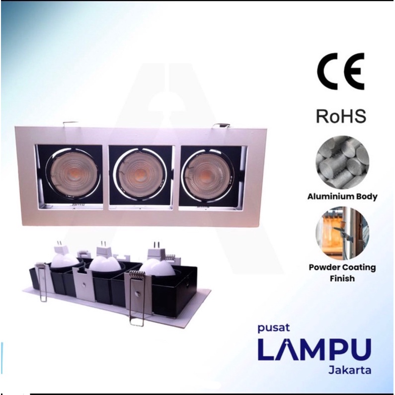 Jual Downlight inbow kotak down light kotak lampu downlight led/mr16 ...