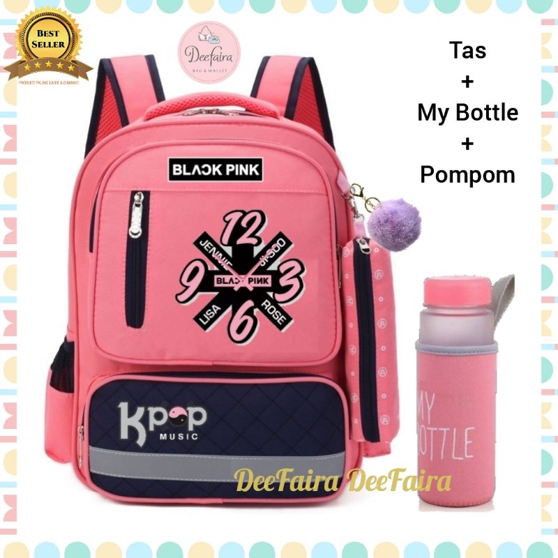 Jual Tas Sekolah Untuk Anak SD Sampai SMA Korean Musik Free My Botoll ...