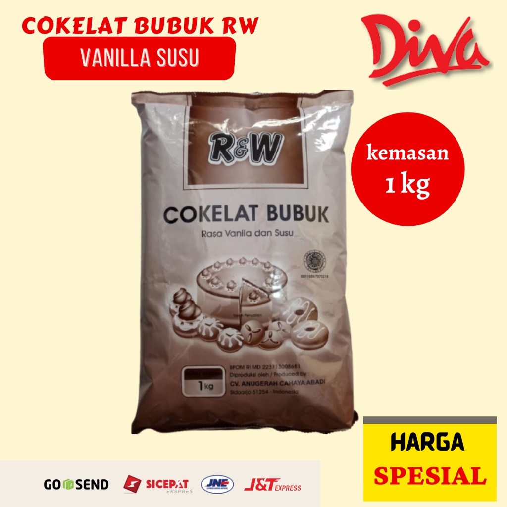 Jual [1kg] Coklat Bubuk R&W / Cokelat Bubuk RW | Shopee Indonesia