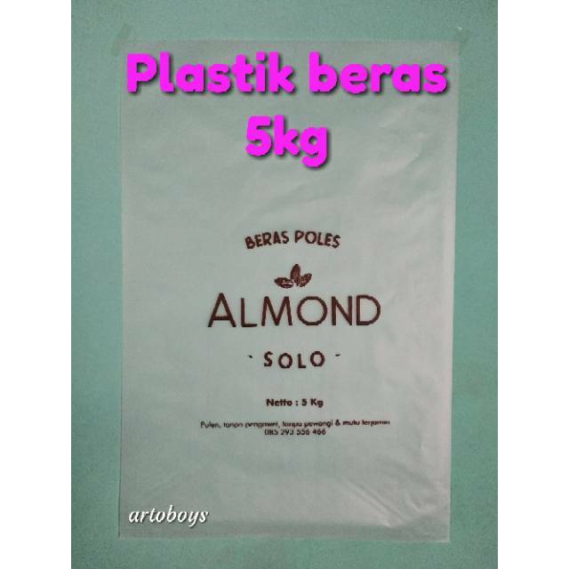 Jual PLASTIK BERAS PASIR KUCING UKURAN 10 LITER, 5KG DESAIN CUSTOM ...