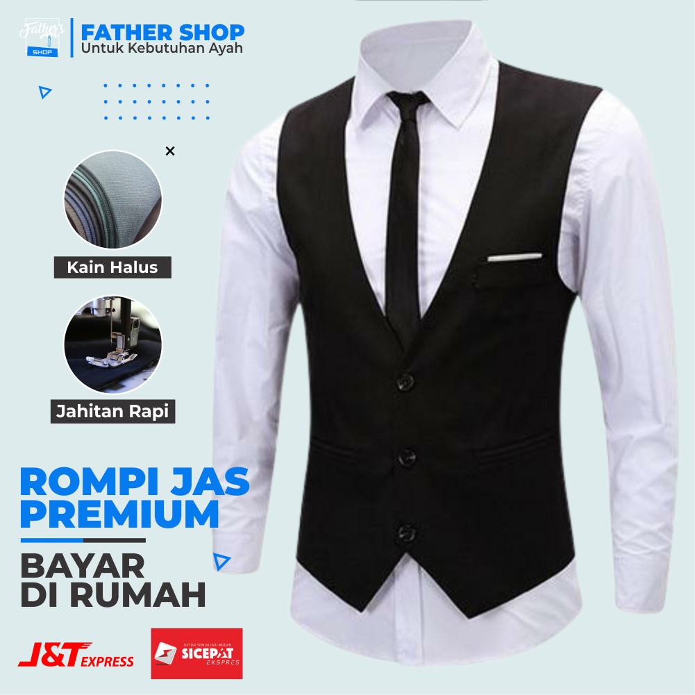 Jual ROMPI JAS FORMAL PRIA COWOK FORMAL - HITAM MERAH PUTIH ABU ...
