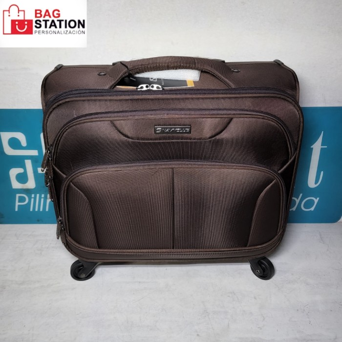 Jual Terlaris TAS KANTOR KOPER CABIN TRAVEL NAVY CLUB 16 IN 4 RODA ...