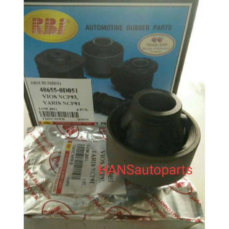 Jual bushing bosch bos arm bawah besar new vios new limo yaris 2008 ...