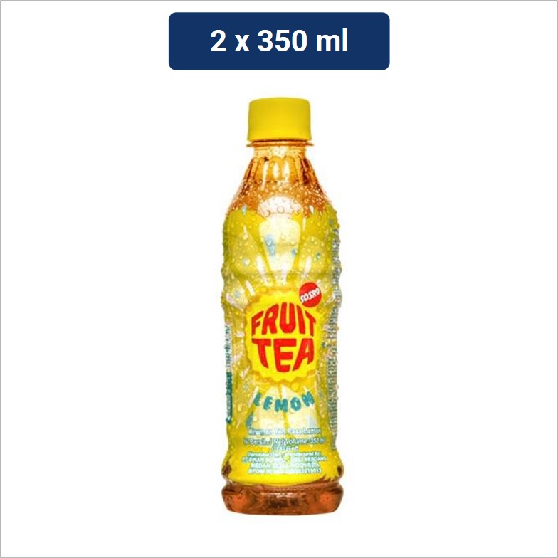 Jual Sosro Fruit Tea Lemon 2 x 350 mL | Shopee Indonesia