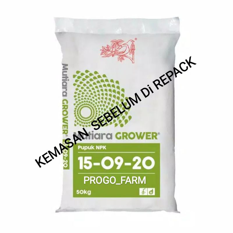 Jual 1 Kg NPK MUTIARA GROWER MEROKE 150920 / NPK YARA WINNER /NPK HIJAU ...