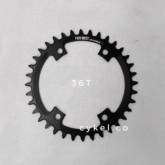 Jual Pass Quest Chainring 36T Bcd 110 Al7875 Shimano Grx Crank Arm | Shopee Indonesia
