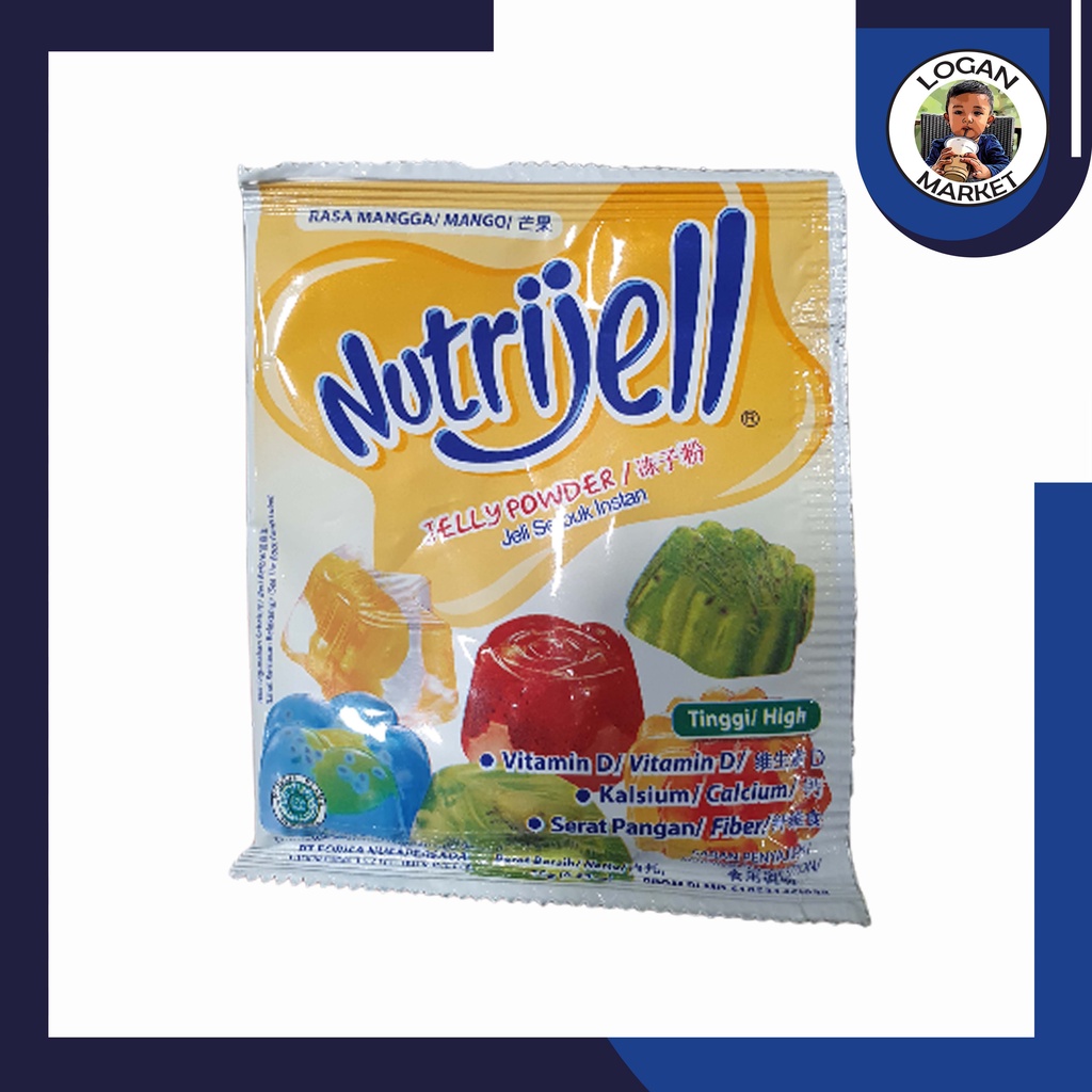 Jual Nutrijel Nutrijell 10gr 10gram 10 gram All Variant Plain Cincau ...
