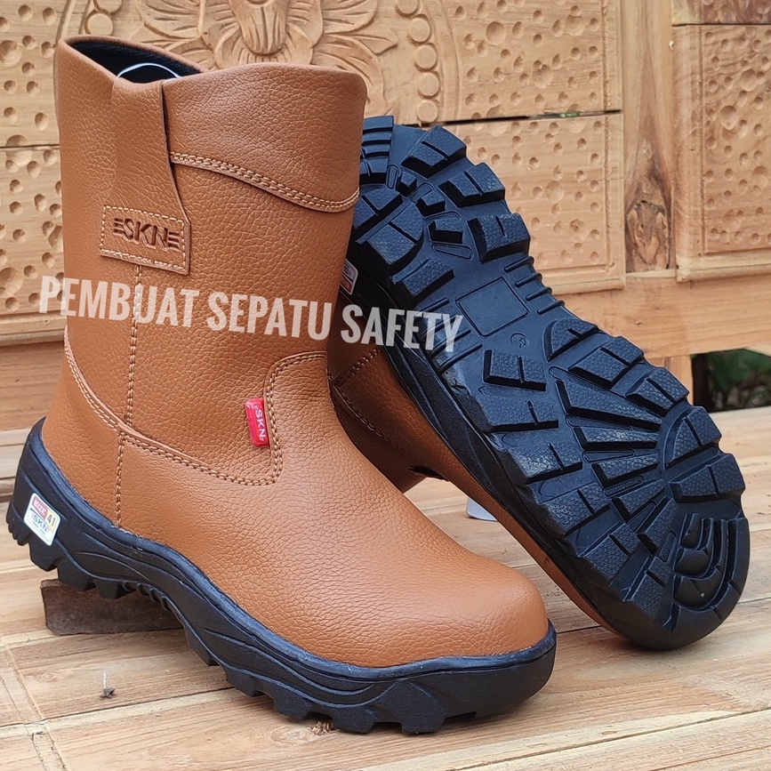 Jual Sepatu Safety Septi Ujung Besi Keselamatan Kerja Pria Wanita King ...