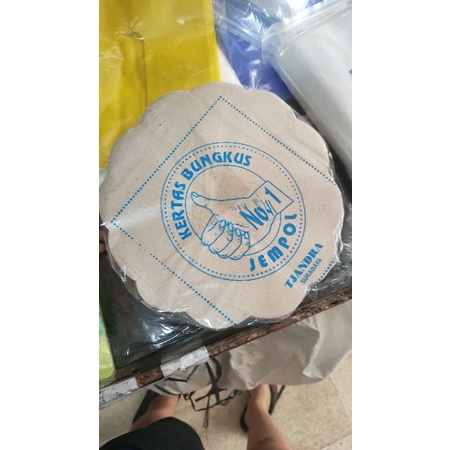 Jual Kertas Nasi bulat Isi 180 lbr cap Jempol | Shopee Indonesia