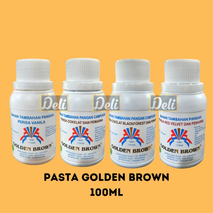 Jual Golden Brown Perisa Cair Coklat Bahan Tambahan Pangan Campuran ...