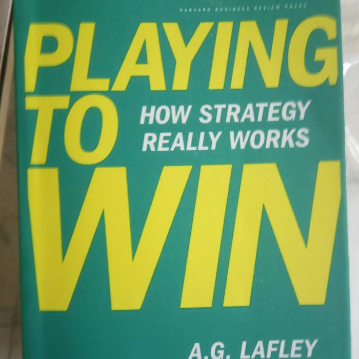 Jual Buku Playing to Win: How Strategy Really Works | Shopee Indonesia