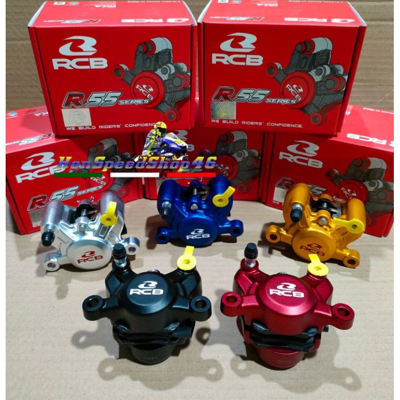 Jual KALIPER RCB R55 SERIES 2 PISTON UNIVERSAL VARIO 125/150 BEAT ...