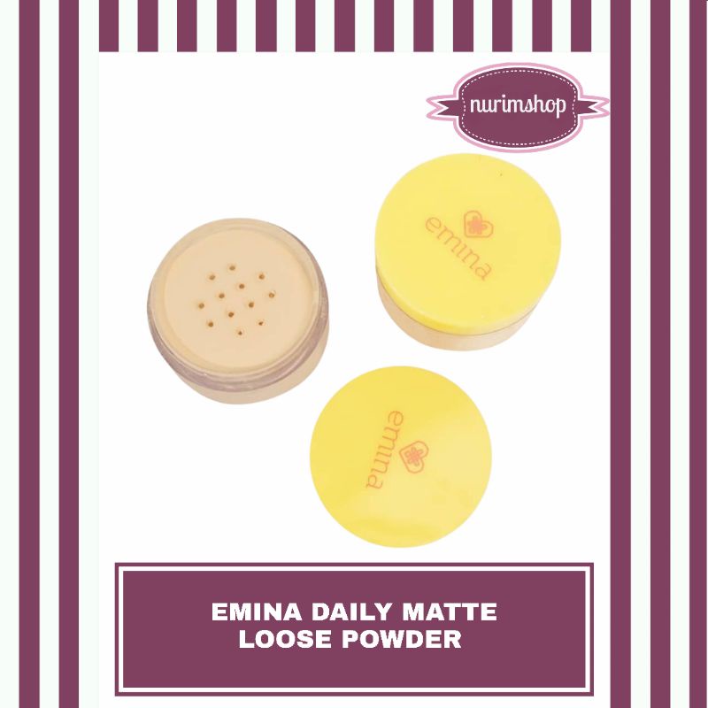 Jual EMINA DAILY MATTE POWDER 30gr ( 100% original ) | Shopee Indonesia