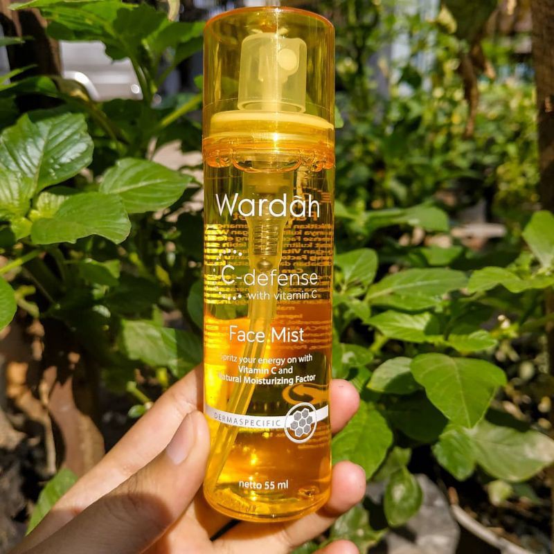 Jual WARDAH C-DEFENSE FACE MIST 55ML | WARDAH FACE MIST | Shopee Indonesia