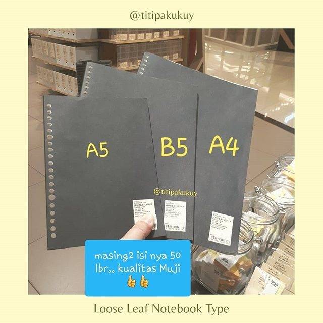 Jual Loose Leaf Notebook Type | Shopee Indonesia