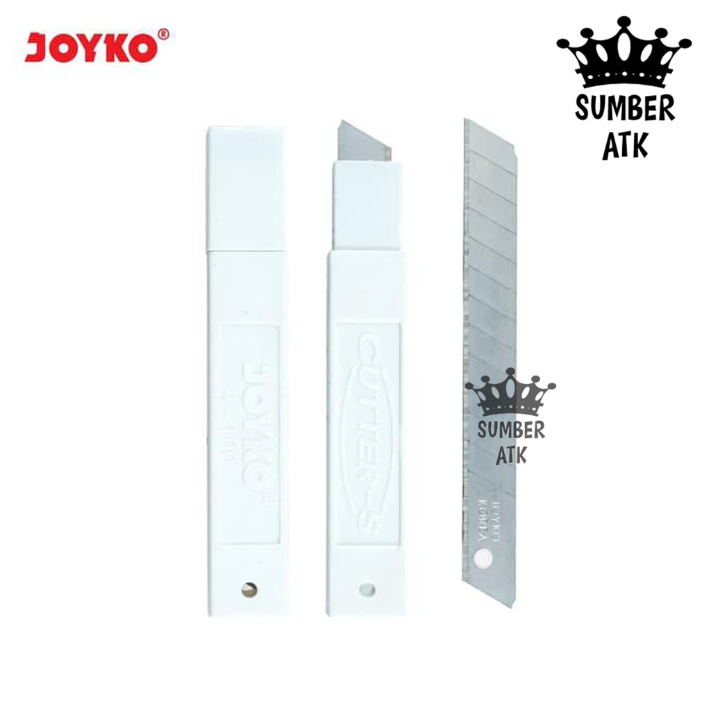 Jual REFILL / CUTTER BLADE A-100 (9 Mm) JOYKO / ISI PISAU CUTTER - 1 ...