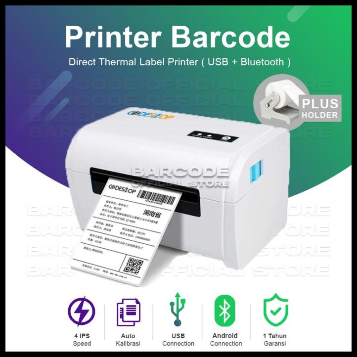 Jual Barcode Printer Thermal Codeshop Cetak Label Pengiriman Resi ...