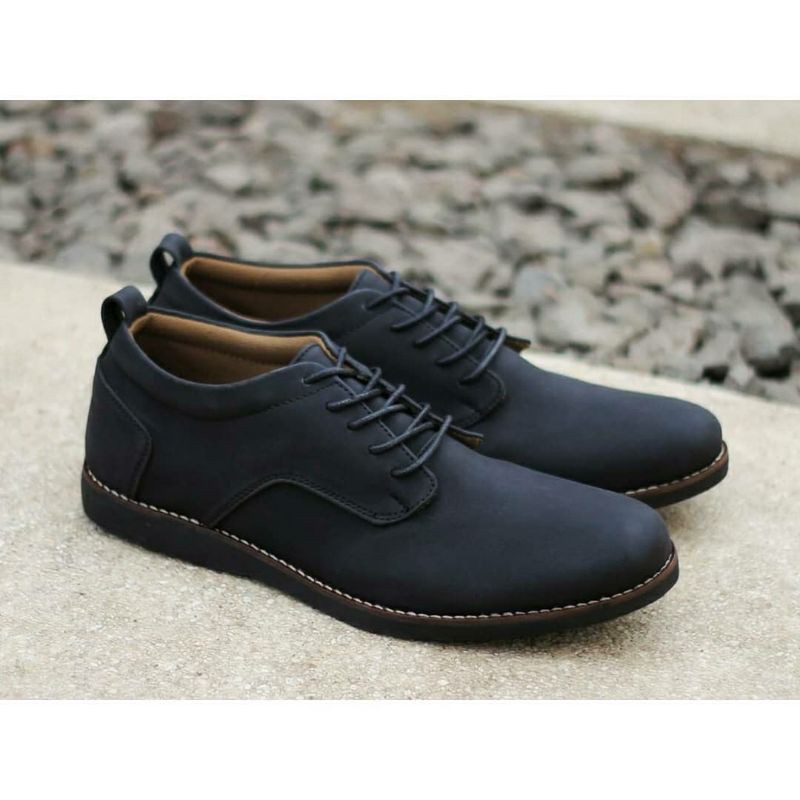 Jual ! BESTHD!! Sepatu KULIT 100% Casual Formal Pria Pantofel Bertali ...