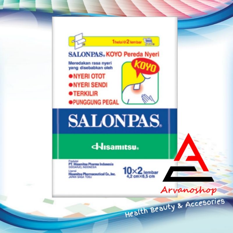 Jual SALONPAS KOYO BIRU ISI 20 (ED 2/2026) | Shopee Indonesia