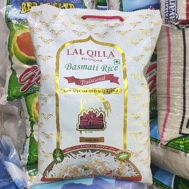 Jual Beras Kebuli Basmati Lal Qilla Traditional India 5KG (Original 100 ...