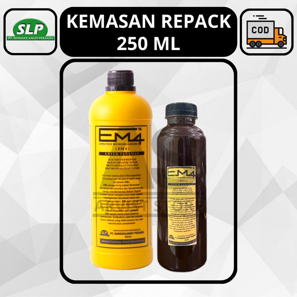 Jual EM4 Pertanian Pupuk Organik Cair 250ml Mikroorganisme Bakteri ...