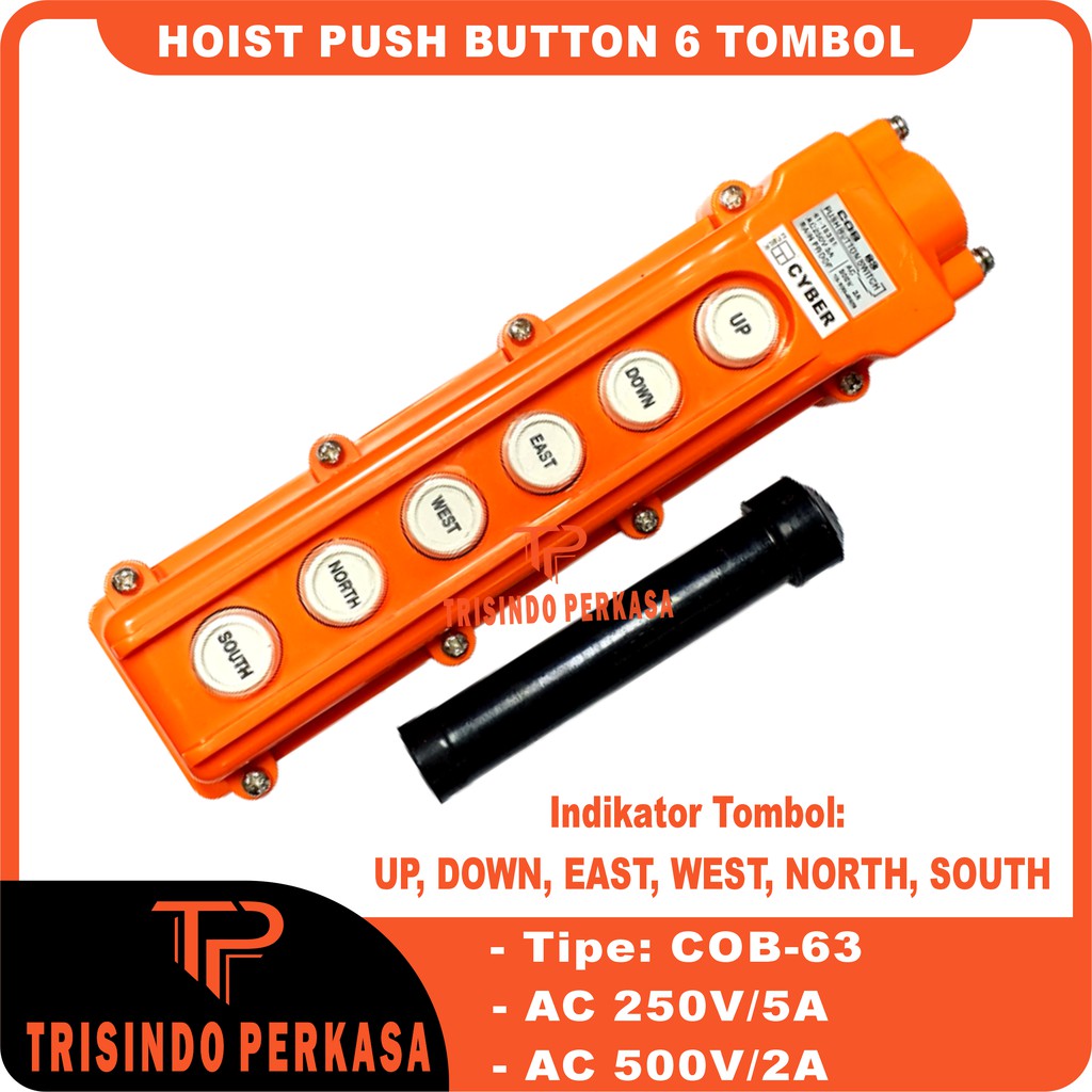Jual Hoist Push Button COB-63 6 Tombol | Shopee Indonesia