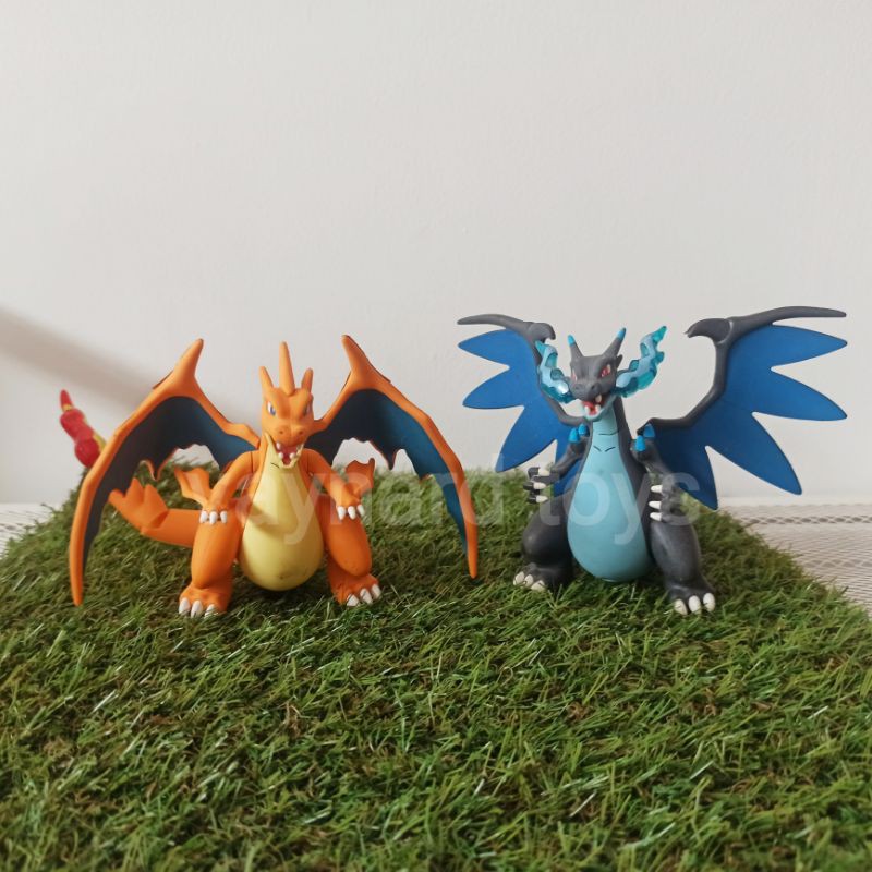 Jual pokemon figure mega charizard x dan mega charizard y | Shopee ...