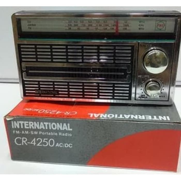 Jual Radio Jadul Radio Antik FLECO F-4250 INTERNASIONAL AC DC BSA FM AM ...