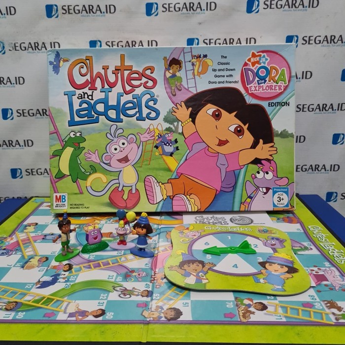 Jual Board Game - Chutes and Ladders Dora The Explorer | Shopee Indonesia