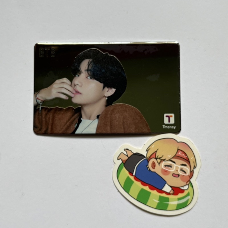 Jual BTS V Official Photocard TMoney | Shopee Indonesia