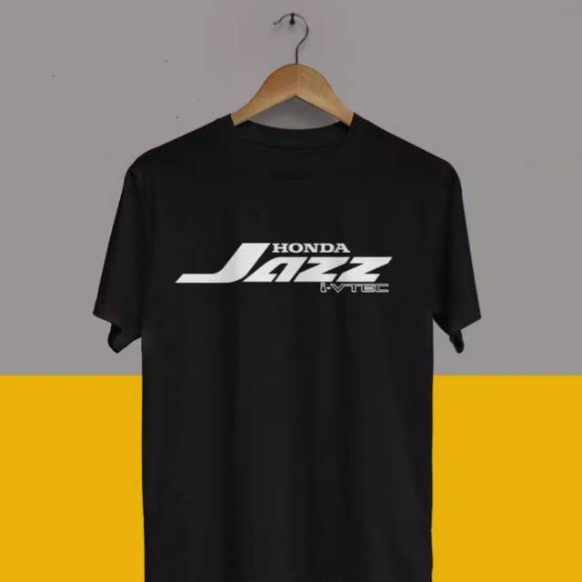 Jual KAOS POLOS / BAJU DISTRO PRIA/KAOS MOBIL Honda JAZZ i-vtec/BAJU HONDA JAZZ | Shopee Indonesia