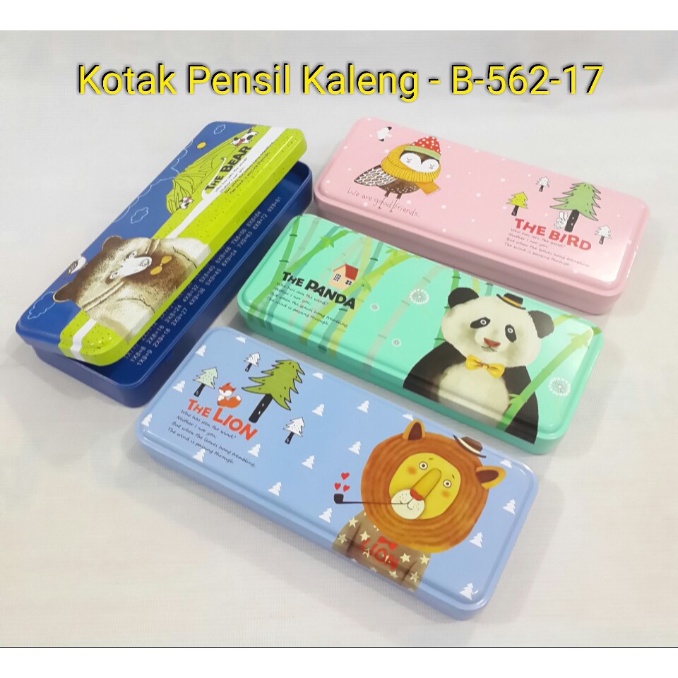 Jual Tempat Pensil Kaleng / Besi B 562-17 Kotak Pensil Souvenir 2 ...