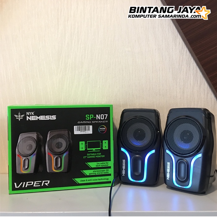 Jual NYK Nemesis SP-N07 Viper Gaming Speaker | Shopee Indonesia