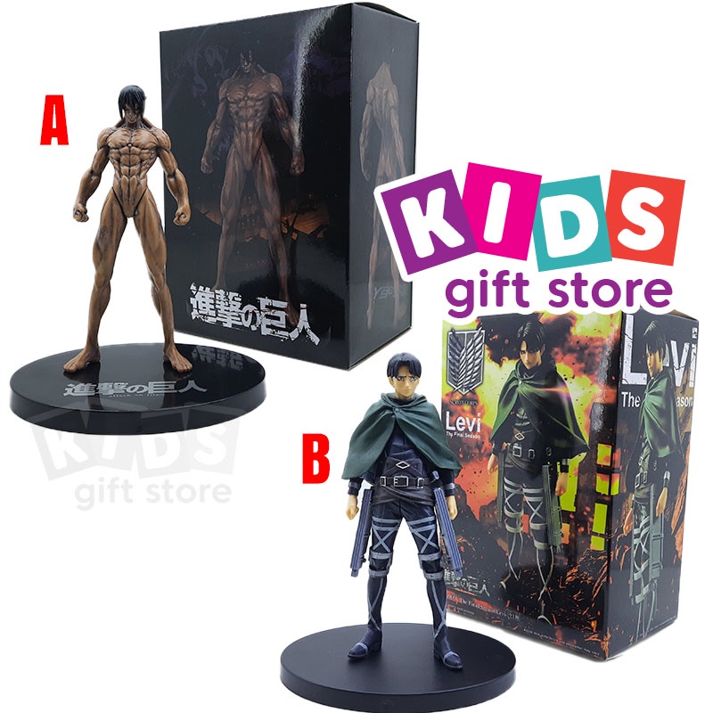 Jual Attack on Titan Figure Levi Eren Founding Titan - Mainan Figur ...