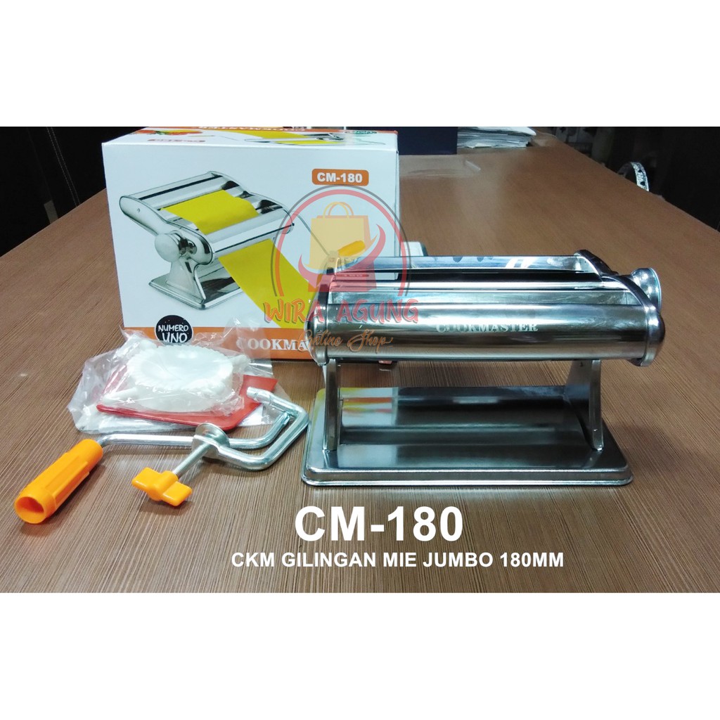 Jual GILINGAN MOLEN MIE PASTA MAKER GILINGAN MIE JUMBO 180MM | Shopee Indonesia