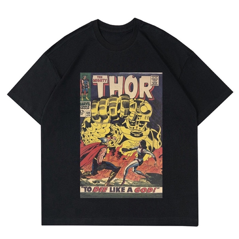 Jual KAOS THOR LOVE AND THUNDER | T-SHIRT MARVEL COMIC THOR | BAJU KAOS ...