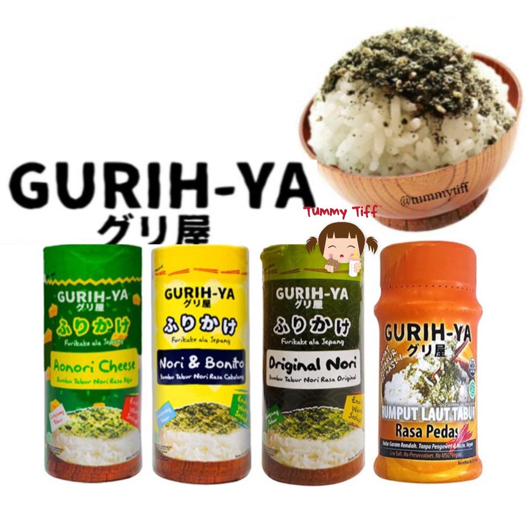 Jual Gurihya abon seaweed original anti GTM BOTOL / Gurih-ya original ...