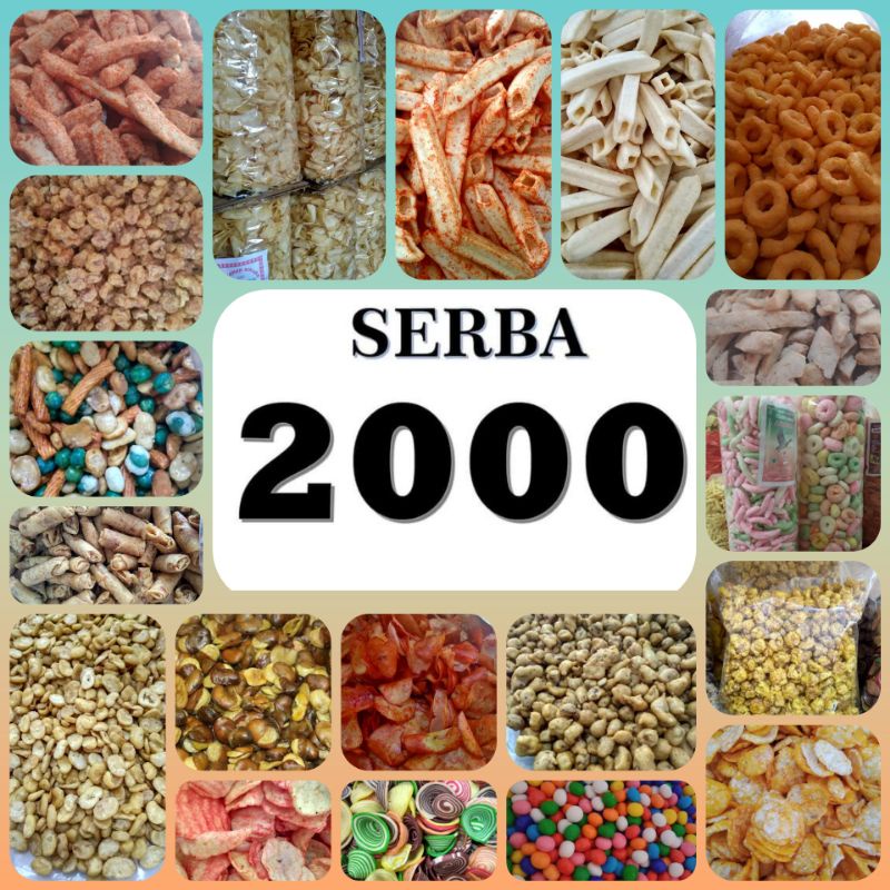 Jual SERBA 2000/CEMILAN 2000/SNACK CURAH/SNACK KILOAN/SNACK MURAH ...