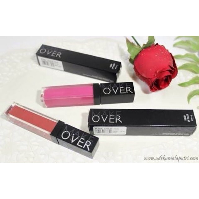 Jual Make Over liquid lip Color / makeOver liquid | Shopee Indonesia