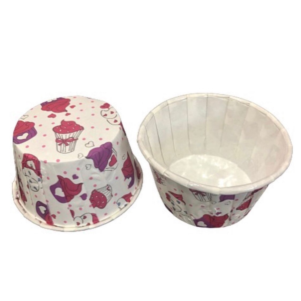 Jual Paper Cup Cake/ Moma Cup/Muffin Cup Curling Large 100 pcs | Shopee ...