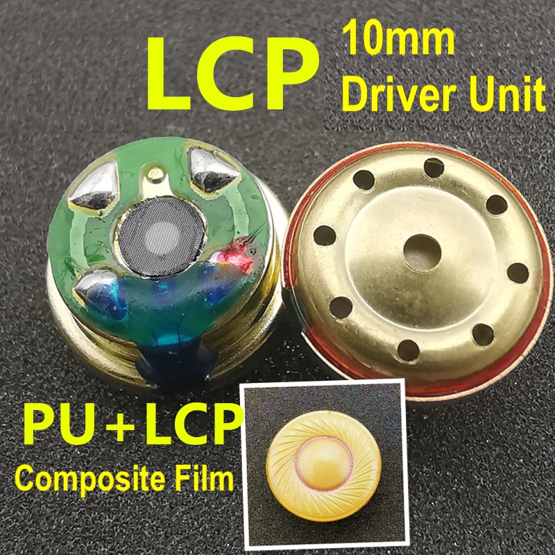 Jual Ik10 New LCP Plus PU 10mm Composite Film N50 Driver Unit High Res ...